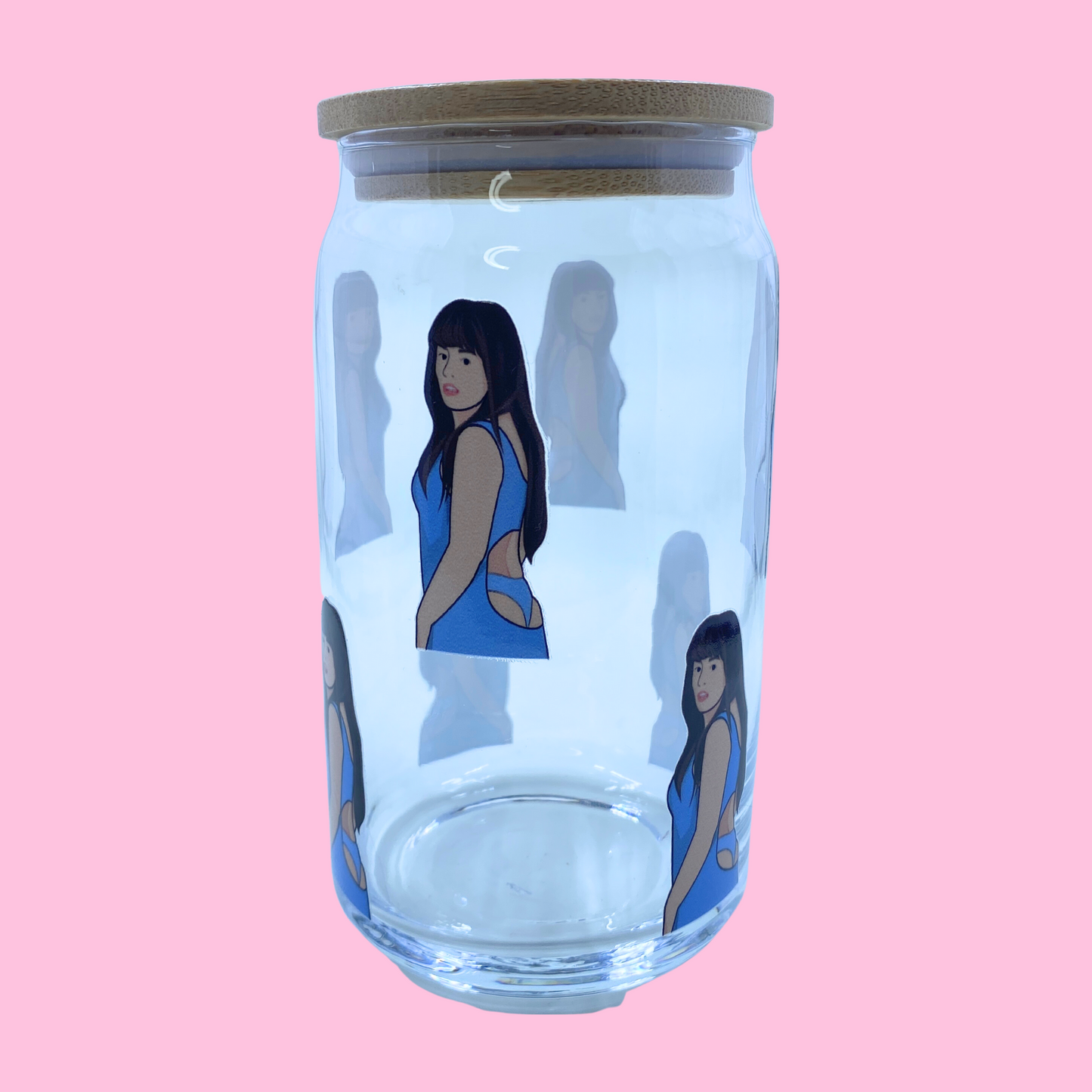 Kath & Kim Inspired - Kim Glass Can Cup - 473ml – kkshop