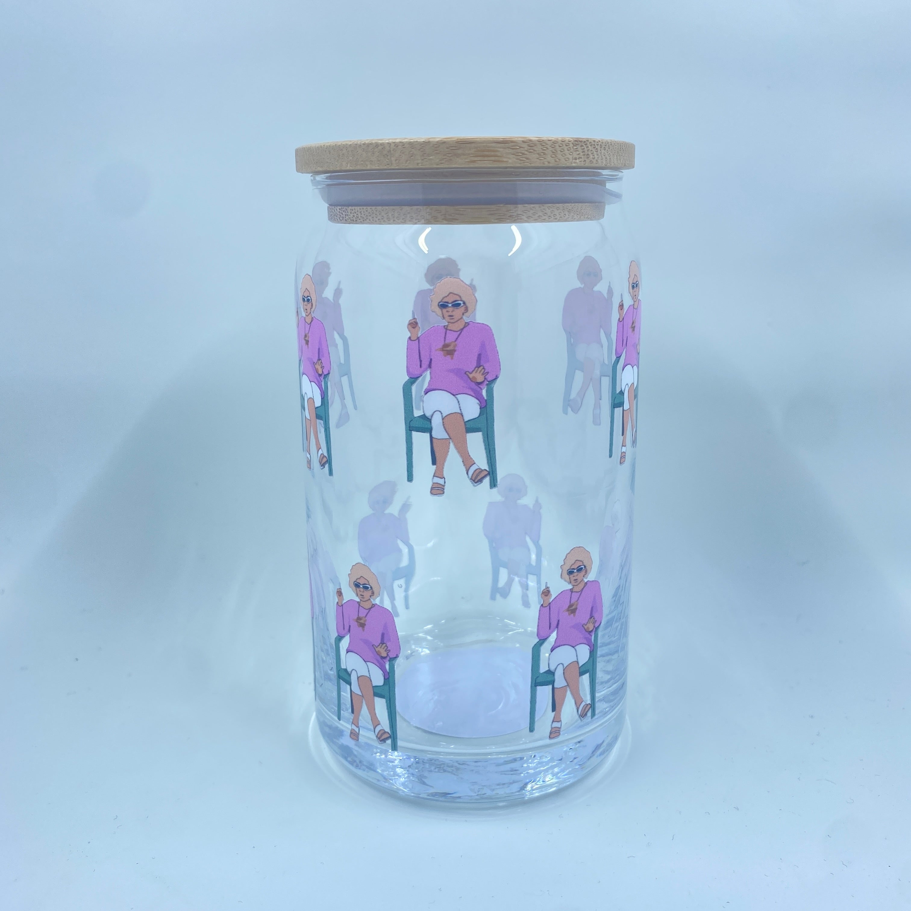 Kath & Kim Inspired - Kath Glass Can Cup - 473ml – kkshop
